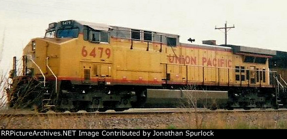 UP 6479, conductor's side